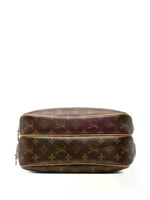 LOUIS VUITTON 2005 Monogram Reporter Pm Crossbody Bag - Brown