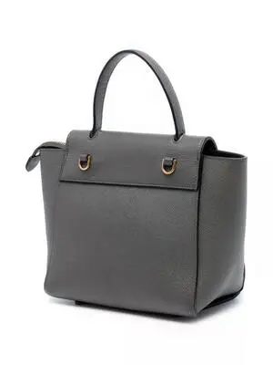 Celine 2020 Nano Grained Calfskin Belt Bag Satchel - Grey