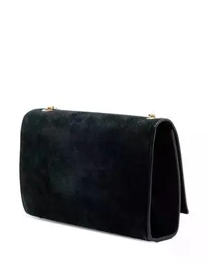 Saint Laurent 2014 Medium Monogram Kate Tassel Crossbody Bag - Black