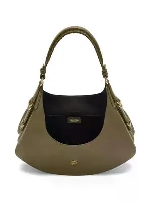 GANNI Kat Logo-plaque Shoulder Bag