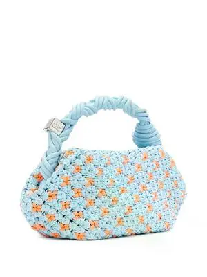 GANNI Mini Bou Braided Tote Bag