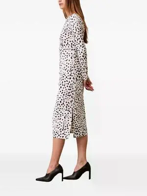 Calvin Klein Printed Midi Dress