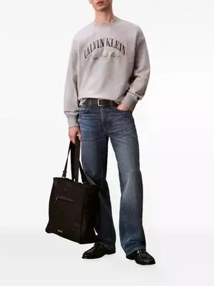 Calvin Klein Logo-embroidered Sweatshirt