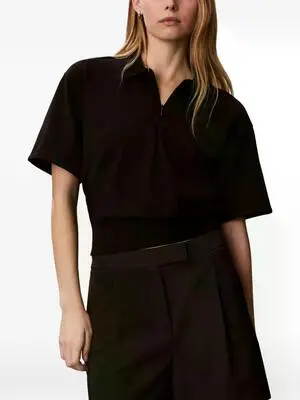 Calvin Klein Quarter-zip Short-sleeve Sweater