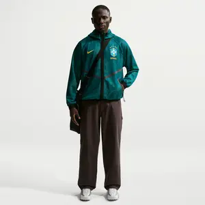 Nike Brazil Dri-fit Soccer Anthem Jacket