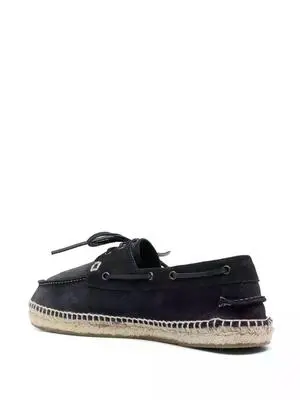 Manebí Lace-up Suede Espadrilles