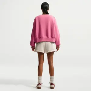 Nike Sportswear Phoenix Fleece Crew-neck Sweatshirt - Pink
