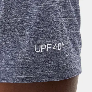 Nike Dri-fit Uv Short Sleeve Top - Blue
