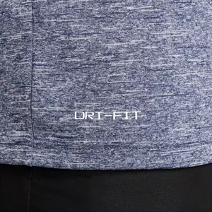 Nike Dri-fit Uv Short Sleeve Top - Blue