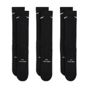 Nike Everyday Elevated Crew Socks - Black