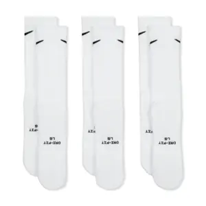 Nike Everyday Elevated Crew Socks - White