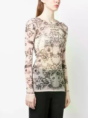 Pinko Magico Floral-print Top