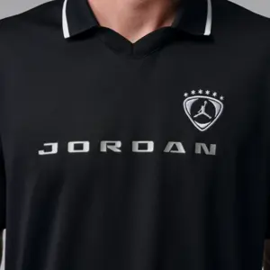 JORDAN Brooklyn Soccer Top - Black