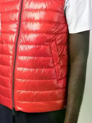 Herno Reversible Feather Down Waistcoat - Red