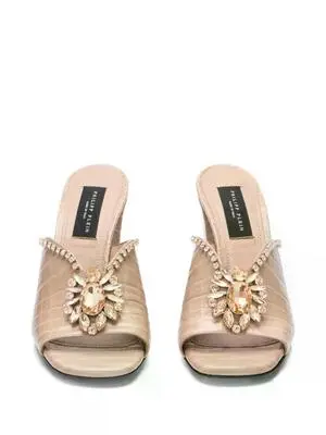 Philipp Plein Open-toe Embellished Sandals