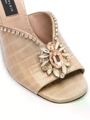 Philipp Plein Open-toe Embellished Sandals
