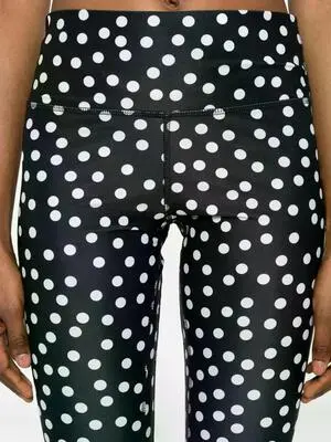 LESLIE AMON Capri Polka-dot Print Shorts