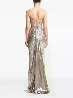 MARIA LUCIA HOHAN Mirren Spaghetti-strap Maxi Dress