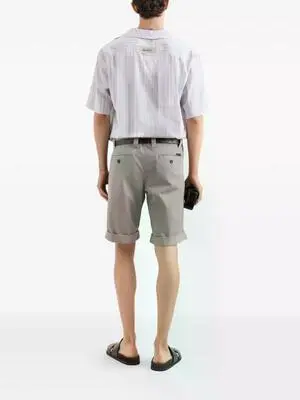 Dolce & Gabbana Topstitched Chino Shorts