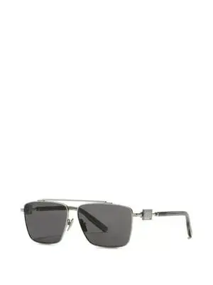 Dolce & Gabbana Metal Plaque Sunglasses - Silver