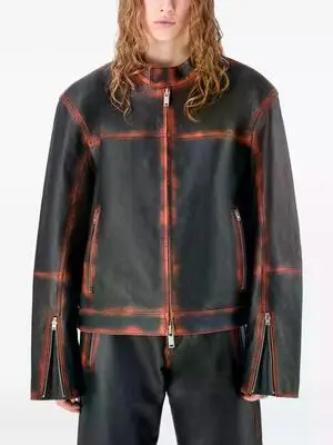 Camper Smooth Leather Jacket