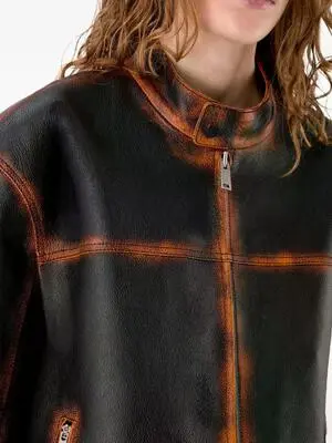 Camper Smooth Leather Jacket