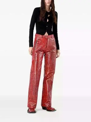 Camper Leather Trousers
