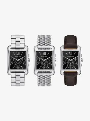 Michael Kors Watch Strap Set - Silver