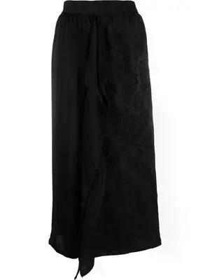 UMA WANG Jacquard Midi Skirt