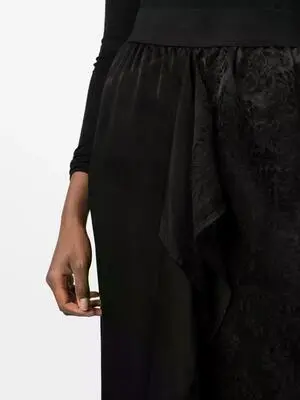 UMA WANG Jacquard Midi Skirt