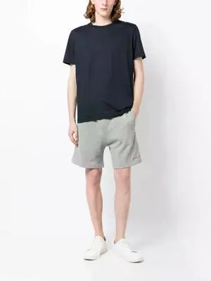 DONDUP Round-neck Cotton T-shirt - Blue
