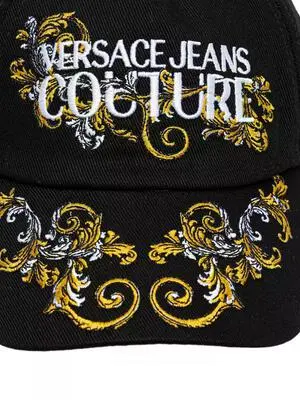 Versace Baroque-print Baseball Cap