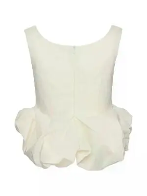 Magda Butrym Ruffled Peplum Blouse