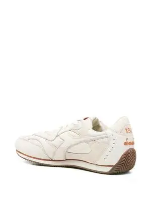 DIADORA Panelled Leather Sneakers