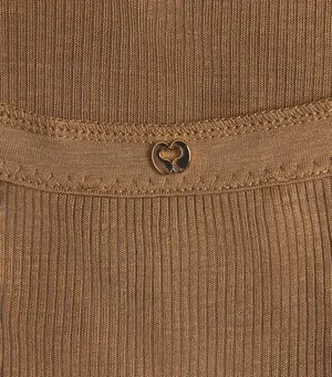 Maje Ribbed Tank Top