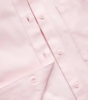 Maje Cotton Shirt With Scarf Detail