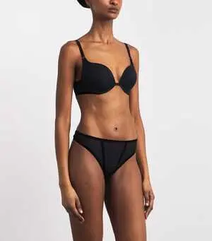 Wolford Bonded Tulle Thong