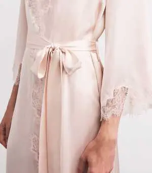 GILDA & PEARL Silk In Dreams Long Robe