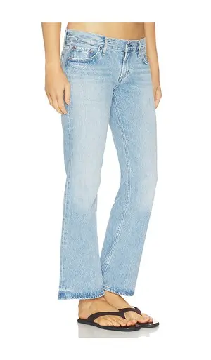 AGOLDE Low Rise Boot Ankle Jeans