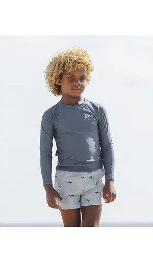 RYLEE + CRU Long Sleeve Rashguard Swim Top