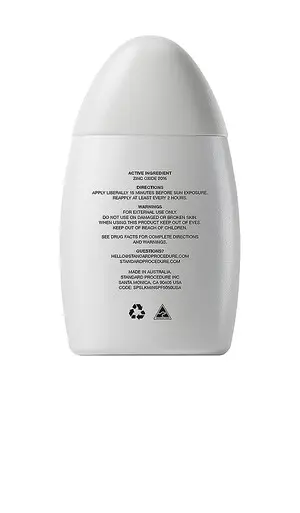 STANDARD PROCEDURE Silk Mineral Spf 50 Sunscreen