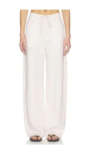Women's Relaxed Fit Linen Trousers