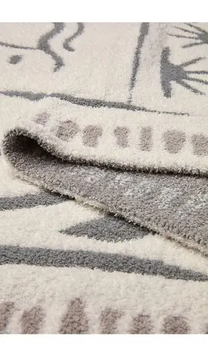 Barefoot Dreams Cozychic Le Soleil Throw In Cream