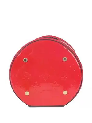 LOUIS VUITTON 2019 Monogram Vernis Cannes Bucket Bag - Red