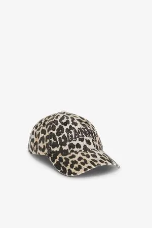 GANNI Embroidered Logo Cap - Mixed