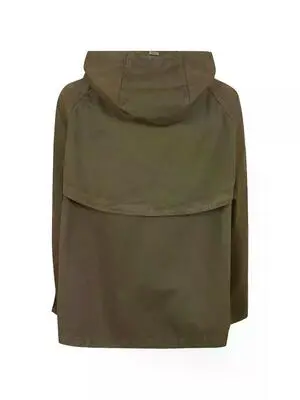 Herno Hooded Drawstring Jacket - Green
