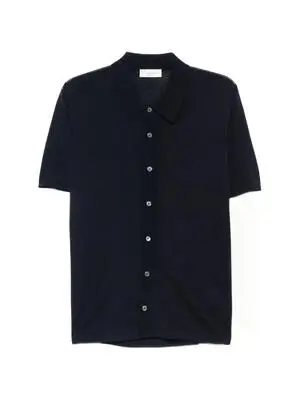 ROBERTO COLLINA Short-sleeve Button-down Shirt