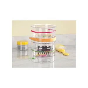 INTERDESIGN Hair Accessories Organizer Canister - Clear