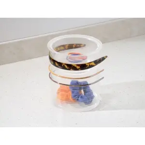INTERDESIGN Hair Accessories Organizer Canister