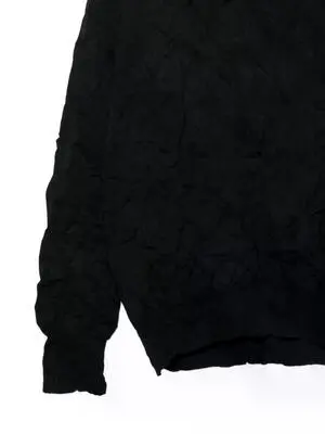 Comme Des Garçons Crinkled-effect Sweater